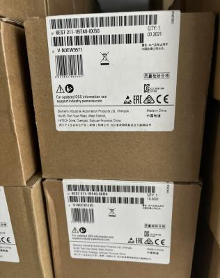 Cina 6ES7211-1BE40-0XB0 Siemens SIMATIC DP CPU 1211C AC DC RLY CPU compatta in vendita