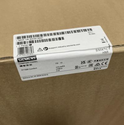 Cina 6AV2124-0QC02-0AX1 Siemens SIMATIC HMI TP1500 Comfort Panel 15'' Widescreen TFT Display in vendita