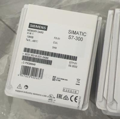 Cina 6ES7953-8LG31-0AA0 Carta di memoria SIMATIC S7 Per S7-300/C7/ET 200 3 3V Nflash 128 KB in vendita