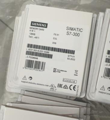 Cina 6ES7953-8LG31-0AA0 Carta di memoria SIMATIC S7 Per S7-300/C7/ET 200 3 3V Nflash 128 KB in vendita
