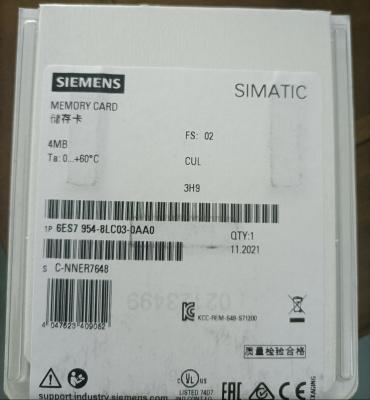 Cina 6ES7954-8LC03-0AA0 Scheda di memoria SIMATIC Siemens per varie schede di memorizzazione in vendita