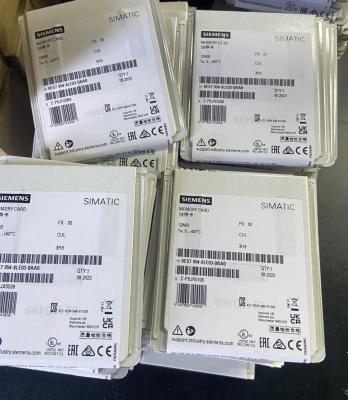 Cina 6ES7954-8LE03-0AA0 Imballaggio originale SIMATIC S7 Memory Card per apparecchiature elettroniche in vendita