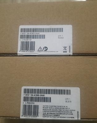 China 6ES7194-4CB00-0AA0 Módulo de ligação Siemens SIMATIC DP para módulos electrónicos digitais ET 200 PRO à venda