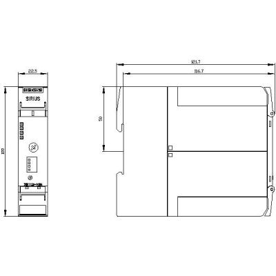 Cina 3SK1121-1CB42 1 Miglior 3SK1 Base Unit Relay Outputs 24V Siemens SIRIUS Safety Relay in vendita
