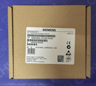 China 6SE6400-1PC00-0AA0 Siemens PC Inverter Connection Kit Componenten voor Frequency Converter Te koop