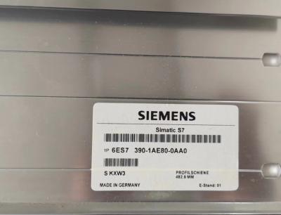 中国 6ES7390-1AE80-0AA0 シメンス SIMATIC S7-300 設置レール 長さ: 482.6mm 原産 PLC 製品 販売のため