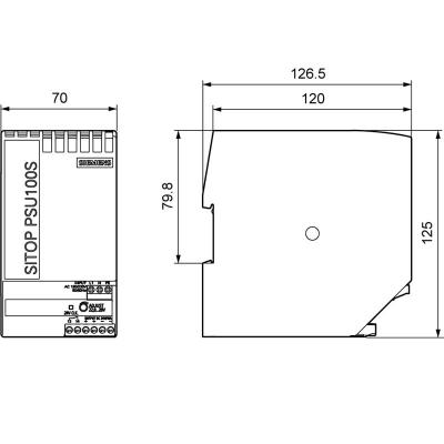 Cina 6EP1334-2BA20 Siemens SITOP PSU100S 24V 10A alimentazione stabilizzata inviare richiesta in vendita