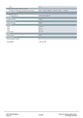 Cina 6ED1055-4MH08-0BA1 Siemens LOGO 8 TDE Display di testo HMI touch screen Con touch screen in vendita