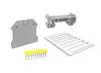 China High Performance Terminal Holder For Two Three Four Wire Jumper Terminal Block System for sale