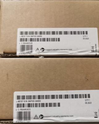 中国 6ES7516-3AN02-0AB0 シメンス SIMATIC S7-1500 CPU 1516-3 PN/DP 1 MB ワーキングメモリ 販売のため