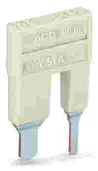 Cina WAGO TOPJOB Ferrovie Montaggio Terminal Blocchi Continuo Jumper 2/3/4/5/10 Pins Isolamento Grigio chiaro in vendita