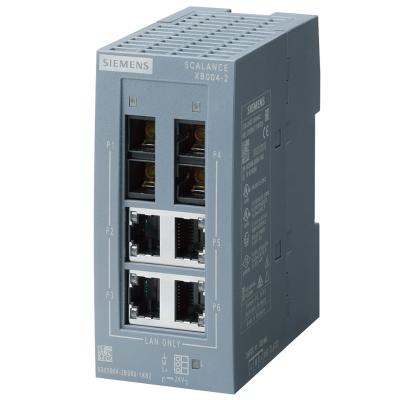 Cina 6GK5004-2BD00-1AB2 Siemens 100% originale SCALANCE XB004-2 Switch Ethernet industriale senza equipaggio in vendita