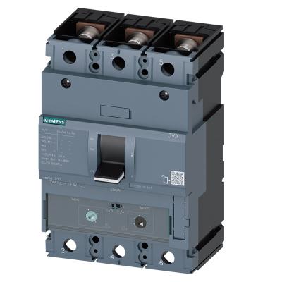 Cina 3VA1225-5EF32-0AA0 Interruttore automatico scatolato Siemens (MCCB) 3VA1, 250 A, TM240 ATAM, 3 poli, barra collettrice in vendita