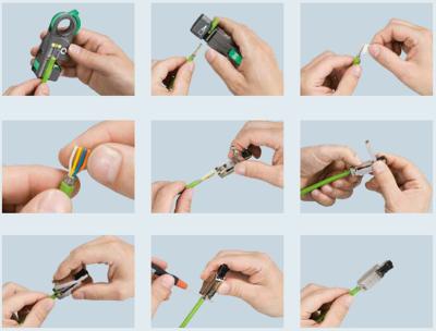 Cina Siemens 6XV1840-2AT20 PLC 100% Original Brand New In Stock IE FC TP Standard Cable GP (Type A) in vendita