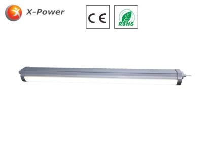 China Energy Saving 1200MM LED Triproof Light , 60W 4800LM Dust Proof Light Fixtures for sale