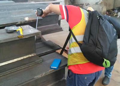 China Galvanized H beams with holes for building for sale