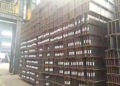 China Galvanized H beams with holes for building for sale