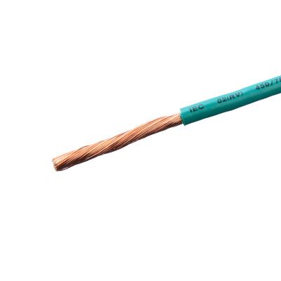 Cina Cavo di alimentazione elettrica in rame verde isolato con giacca in PVC in vendita