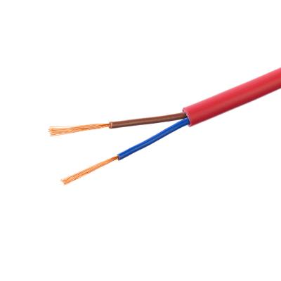 China VDE Standard H03VV-F 300/300V Flexible 2 Core Copper Wire for Home Appliance Power Cable Temperature Range -5C To 70C for sale