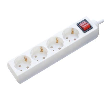 Cina Corde di estensione del cavo di alimentazione 3x4 presa universale 4 prese di estensione elettrica con rete SDK e tensione nominale 220V in vendita