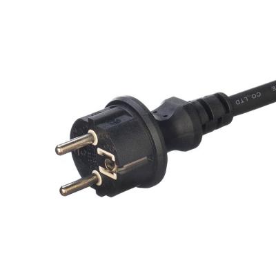 Cina cavo di estensione esterno 3x1.5mm2 cavo di alimentazione 220v cavo di alimentazione con 2 poli presa impermeabile standard messa a terra 16A/250V in vendita