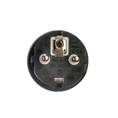 Cina cavo di estensione esterno 3x1.5mm2 cavo di alimentazione 220v cavo di alimentazione con 2 poli presa impermeabile standard messa a terra 16A/250V in vendita