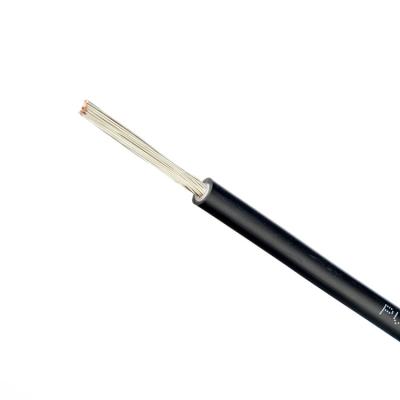 China Stranded Copper Conductor TUV Certificated DC 1500V H1Z2Z2-K 25mm Solar PV Cable for 250w Poly PV System TUV Certified for sale