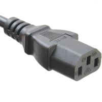 China Bared Stranded Copper Conductor Material C13 to C14 AC Power Cords Extension Socket for PDU Computer UPS Server for sale