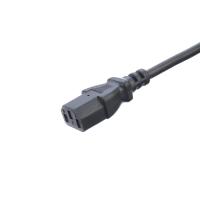 China Bared Stranded Copper Conductor Material C13 to C14 AC Power Cords Extension Socket for PDU Computer UPS Server for sale