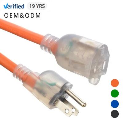 中国 重用品 ETL 認定 屋外 SJTW 8/10/12 AWG 拡張コード 庭院 庭外 耐候産業用 販売のため