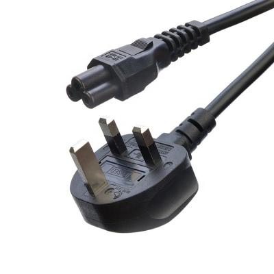 China Commercial AC Plug IEC60320 C19 Connector 3 Pin Line Lead Strip Wire Power Cord UK BS Standard 3 Prong Supply IEC Cable for sale