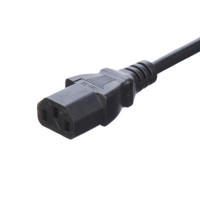 China Commercial AC Plug IEC60320 C19 Connector 3 Pin Line Lead Strip Wire Power Cord UK BS Standard 3 Prong Supply IEC Cable for sale