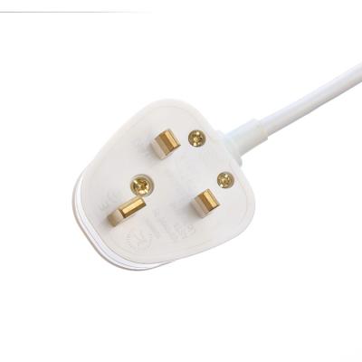 China UK BS Standard Open End Rewireable 3 Prong Supply UK Plug voor Computer Laptop CCA kabel Op maat gemaakt Engeland Uk Pin 3 Te koop