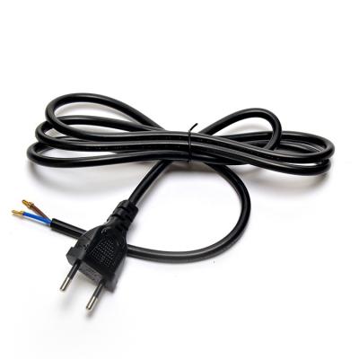 중국 산소 없는 배열 된 구리 전도기 재료 2.5A 브라질 2 회전 핀 플러그 가전 기기 전원 케이블 판매용