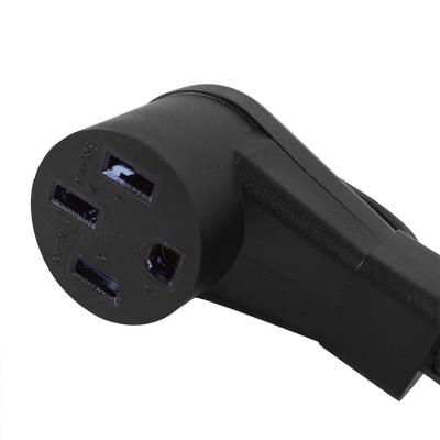 China 1FT Nema 10-30P Man tot 14-50R Vrouwelijke droger adapter kabel 50 ampere STW 10-AWG Outlet Plug Power kabel met aarddraad Blauw Te koop