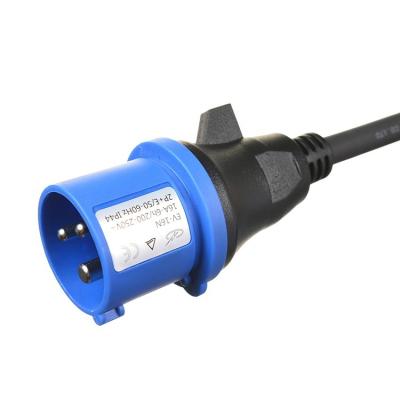 China Zuurstofkoperdraad geleider materiaal EV-oplaadkabel voor Europese elektrische voertuigen 16A/32A 11kw 450v 750V LSZH TUV Te koop