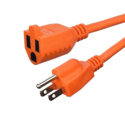 China ETL 3 Pin Heavy Duty Extension Cord 100 ft for Outdoor Extension Cord With Multiple Outlets Extension Cord 50M With PVC Jacket for sale