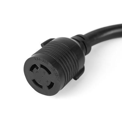 中国 30Amp アダプタ 4Pong to 3Pong Lock 10 Gauge パワーウェルダー アダプタ コード ETL NEMA L14-30P 男性からNEMA L6-30R 女性 販売のため