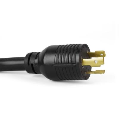 中国 30Amp アダプタ 4Pong to 3Pong Lock 10 Gauge パワーウェルダー アダプタ コード ETL NEMA L14-30P 男性からNEMA L6-30R 女性 販売のため