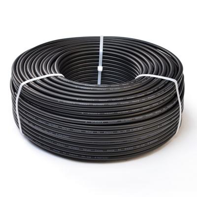 China Thermal Endurance Properties Tinned Copper Conductor Material 4mm Amps Solar Pv Cable for Solar Panel Hook up Wire with Tuv for sale