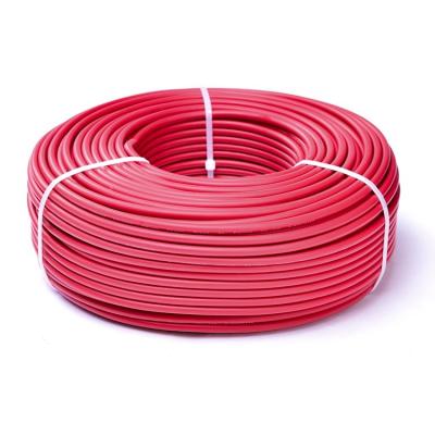 China Thermal Endurance Properties Tinned Copper Conductor Material 4mm Amps Solar Pv Cable for Solar Panel Hook up Wire with Tuv for sale