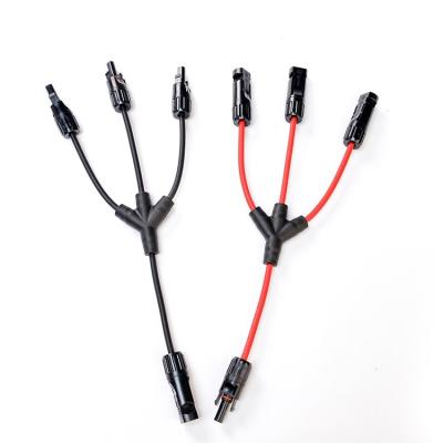 China 30A IP67 TUV Certificated Solar Panel String Cable for 4-6mm2 12awg Pv Dc Solar Connector Normal Sections 1C X56/0.285MM for sale