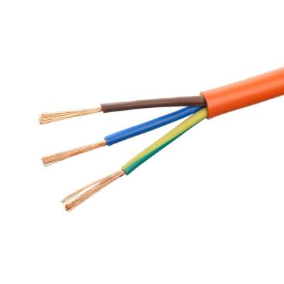 China PVC Insulated Flexible Electrical Wire Multi Core Power Cable 3G4 4mm 3 Core VDE H05vv-f 300 500v with Copper Conductor for sale