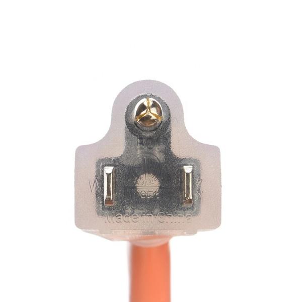 Quality 50 Feet 3X12AWG SJTW Heavy Duty Yellow 3 Prong Extension Cable 15 AMP Outdoor for sale