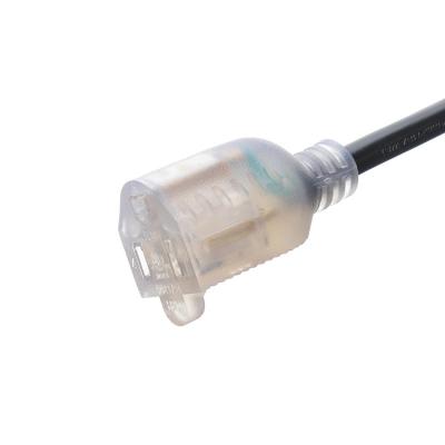 China 10 AWG 3 Spitzenverlängerungskabel 30 m für Rasenfläche Nennspannung 250V Länge 10FT zu verkaufen