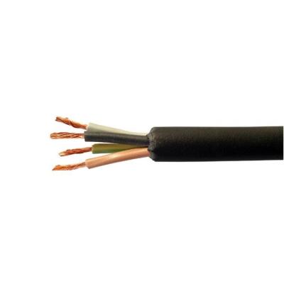 China NEGEVOLTANTIE Industrieel materiaal Vervaardiging H07rn f 4x1 5 Flexible Multi-Core Solid Copper Wire voor Heavy Duty Industrial Te koop