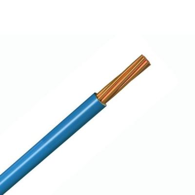 China Customized Copper Stranded H07v U H07v R Electric Wire for High Voltage Applications 1.5mm2 2.5mm2 4mm2 and PVC Insulation for sale
