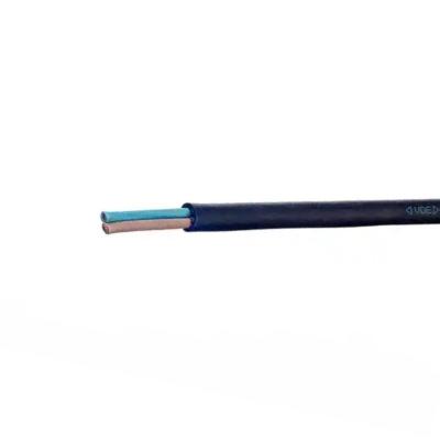 China 2 Core Conductor Copper Fire-Resistant Power Cable for Outdoor Camp H07RN-F 2x0.75/1/1.5/2.5mm2 Fire-Resistant Outdoor for sale