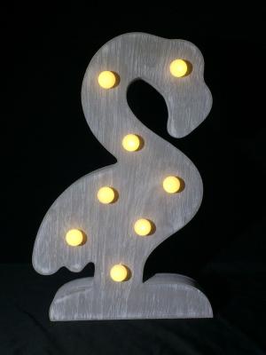 China 2017 new product led lighting flamingo best for decoration different designs optional factory direct for sale