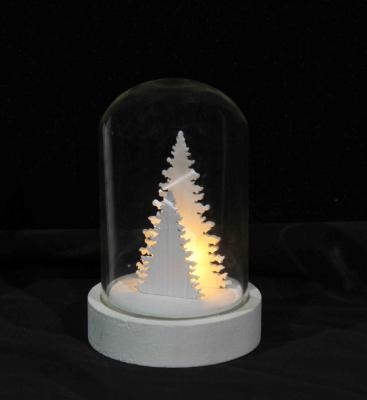 China 2017 new christmas led light decorative lamp glass light for sale